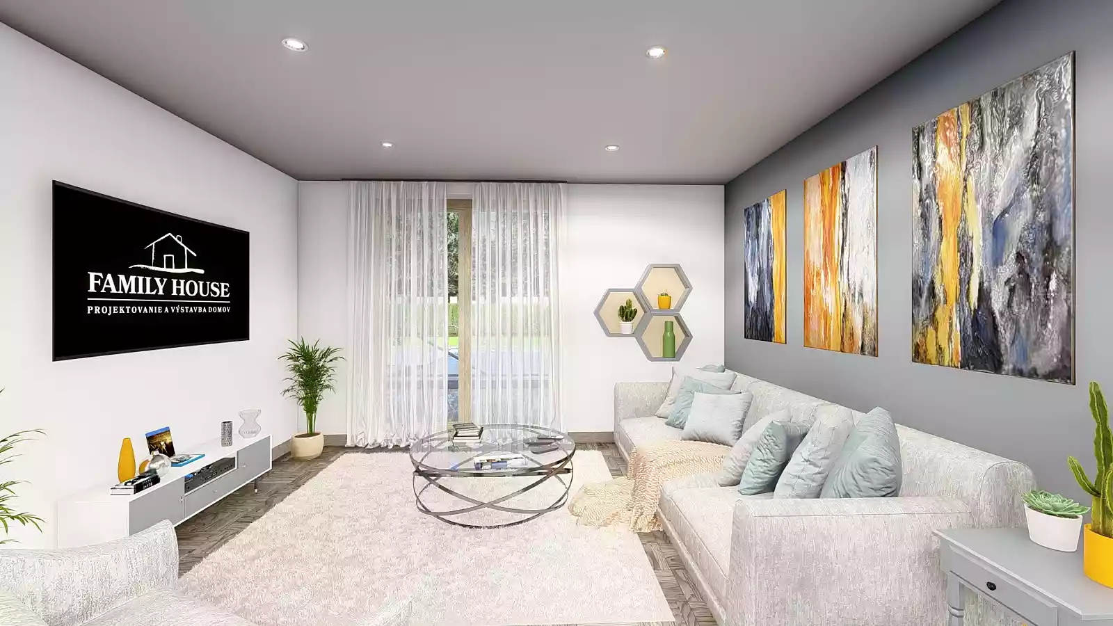 Prehliadka Projekt domu SIMI 3 | FAMILY HOUSE SK